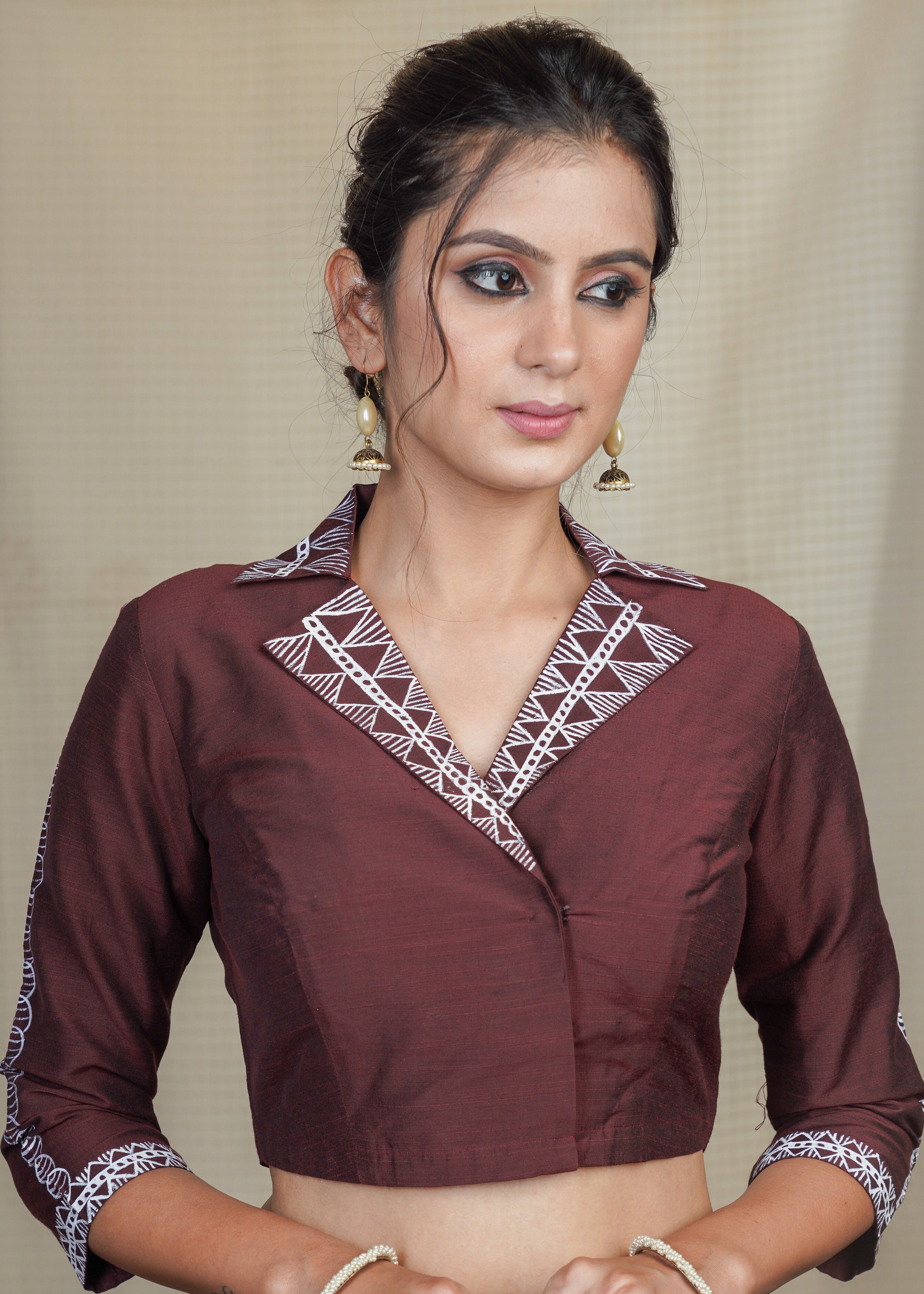 Hand Painted Blouse – Sujatra